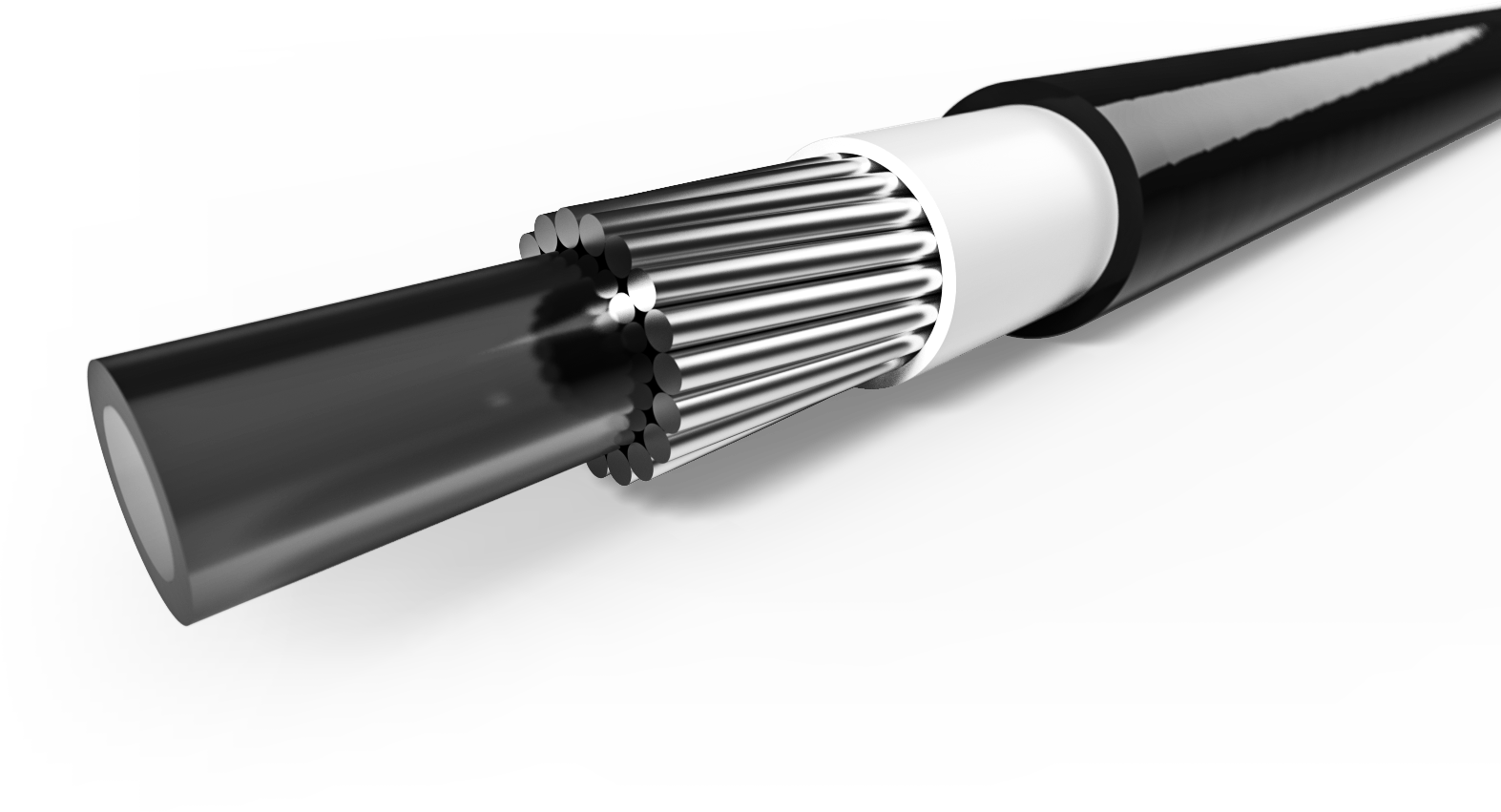 500m roll with 1000 pvc ferrules - Bicycle Power Trading