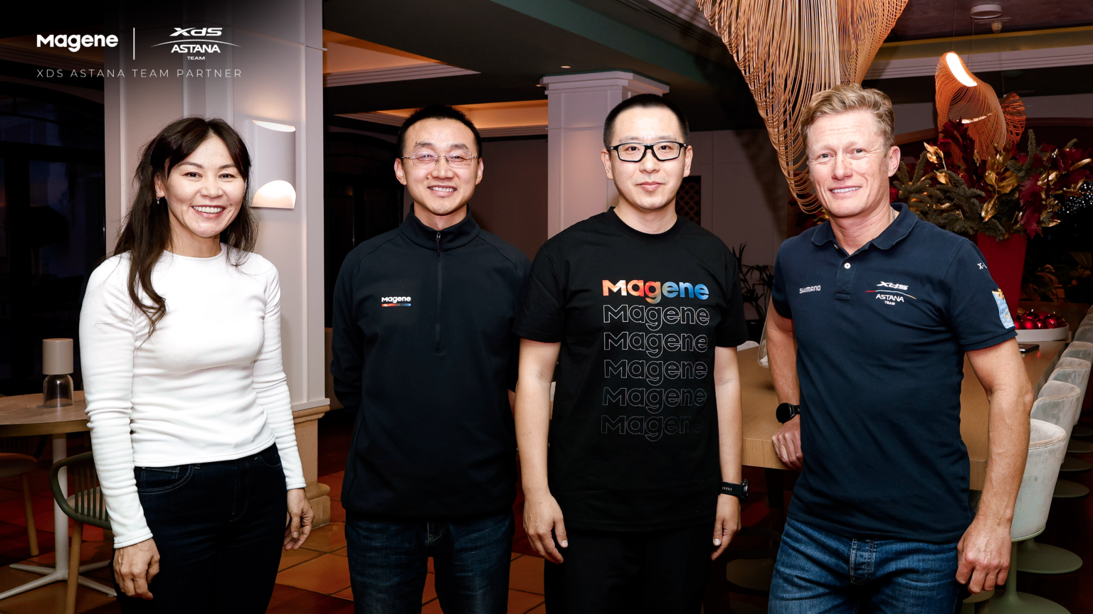 Magene Joins XDS Astana Team as Official Partner in WorldTour - Bicycle ...